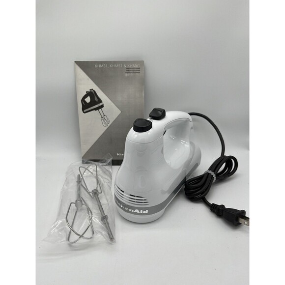 KitchenAid | Kitchen | Kitchenaid Ultra Power 3 Speed White Hand Mixer ...